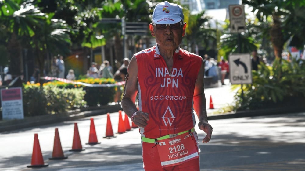 Hiromu Inada: Japonês completa o Ironman 70.3, aos 92 anos